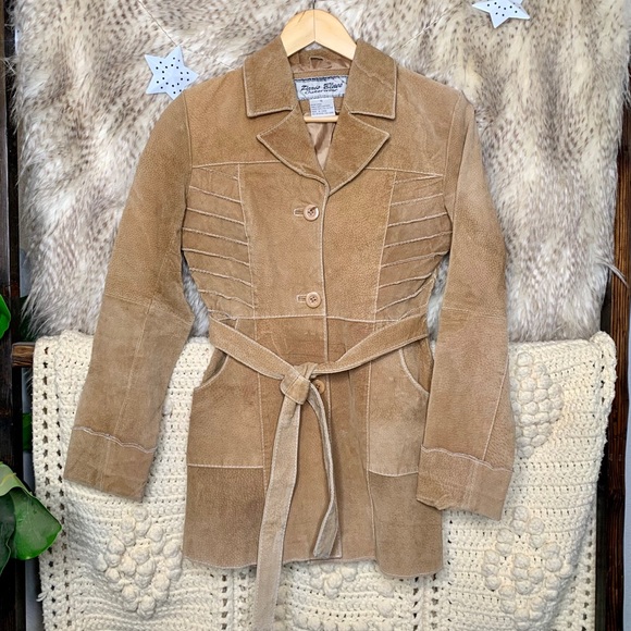 Paris Blues | Jackets & Coats | Vintage Paris Blues Leather Coat Jacket ...
